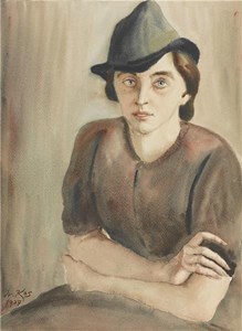 Ivan Kos and his Masterpiece Girl with an Orange